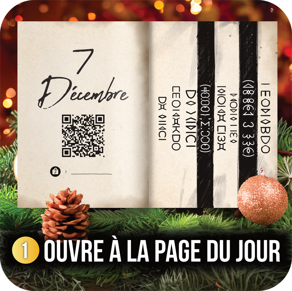 CALENDRIER DE L'AVENT ESCAPE GAME – SOLV