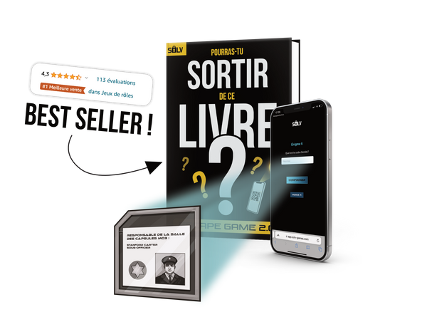 Livres Escape Game Adulte de SOLV - À propos